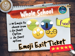 Emoji Exit Ticket | Teaching Resources