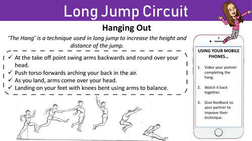 Long Jump Reciprocal Sheets | Teaching Resources