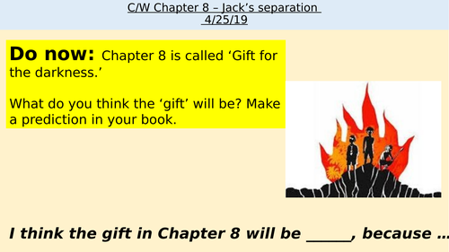 LOTF's full SOW | Teaching Resources