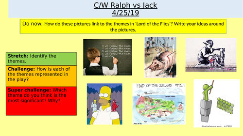 LOTF's full SOW | Teaching Resources