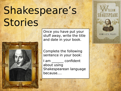 Shakespeare Stories - KS3 DRAMA SOW | Teaching Resources