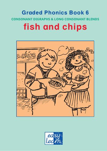 PHONICS BOOK 6 FISH AND CHIPS | Teaching Resources