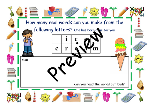 Home School Summer Activity Booklet - ages 5-7 | Teaching Resources