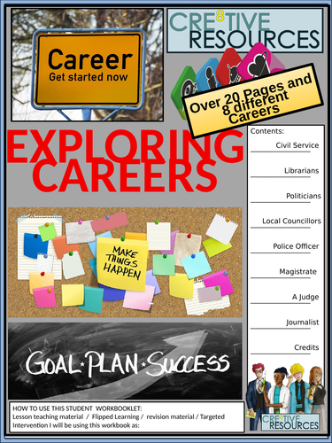 Careers Unit - Exploring Jobs | Teaching Resources