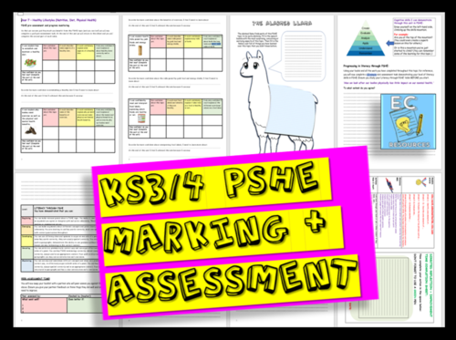PSHE Assessment | Teaching Resources