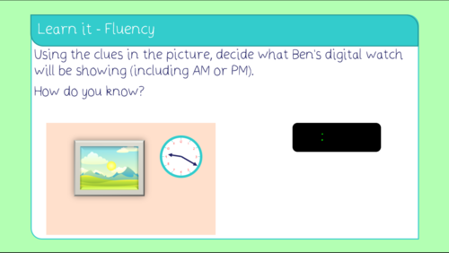 3. Time: analogue to digital – 12 hour lesson pack (Y4) | Teaching ...