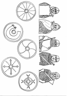 Anglo Saxon Display or Colouring Pack | Teaching Resources