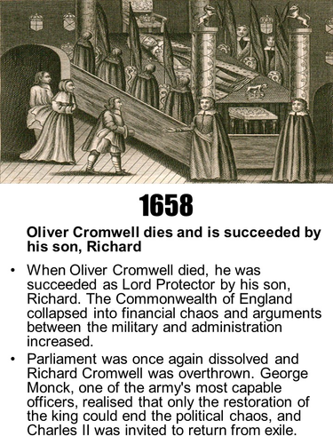 Timeline & Market Place Activity: Stuart Britain 1603 - 1714 | Teaching ...