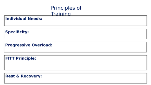 Training Methods Worksheets | Teaching Resources