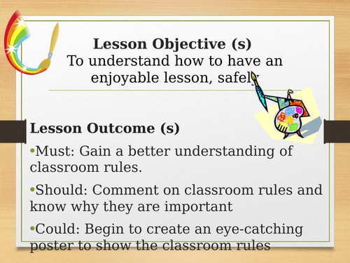Back to School = Classroom Rules Lessons | Teaching Resources