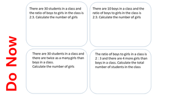Higher GCSE Ratio Approaches | Teaching Resources