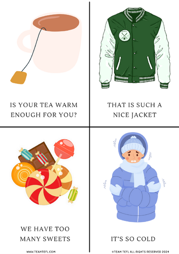 Intensifiers Too Enough ESL Lesson Plan Worksheet B1 | Teaching Resources