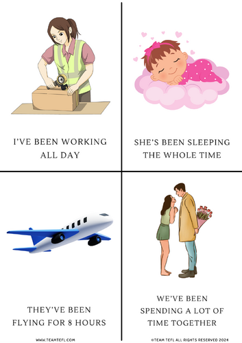 Present Perfect Continuous ESL Lesson Plan Worksheet B1 | Teaching ...