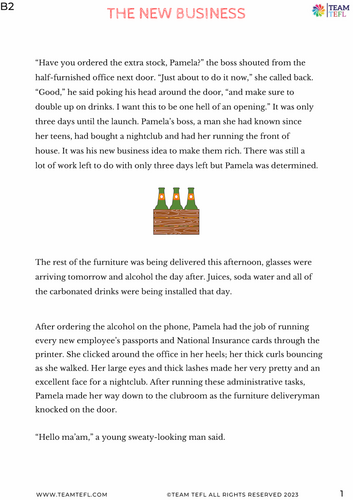 Future Continuous ESL TEFL Lesson Plan Worksheet B2 | Teaching Resources