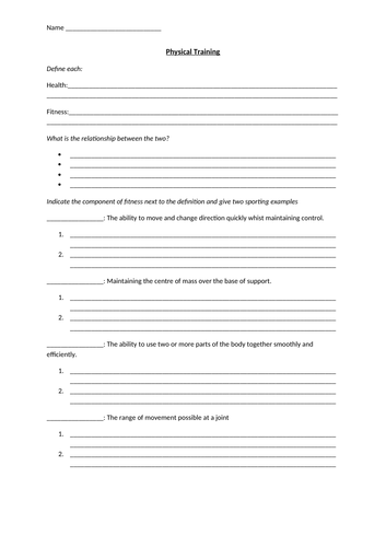 AQA 9-1 GCSE PE Revision Workbooks | Teaching Resources AQA 9-1 GCSE PE Revision Workbooks | Teaching Resources
