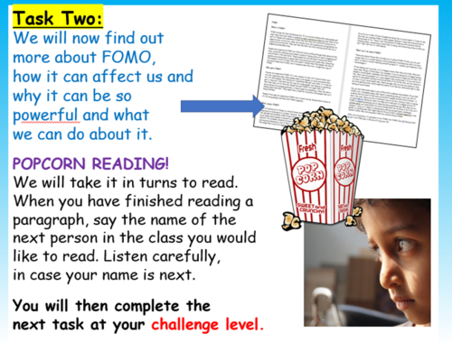 FOMO - SEND PSHE | Teaching Resources