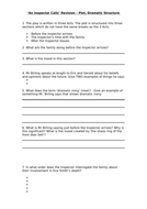 Eduqas GCSE Literature - An Inspector Calls - Priestley Revision ...