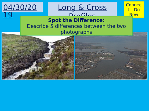 River Long Profile Lesson (Tees) AQA GCSE Geography | Teaching Resources