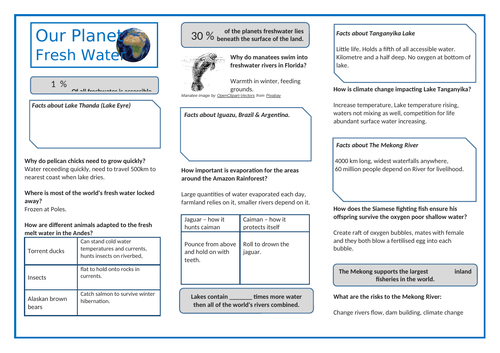 Our Planet - Fresh Water Documentary | Teaching Resources