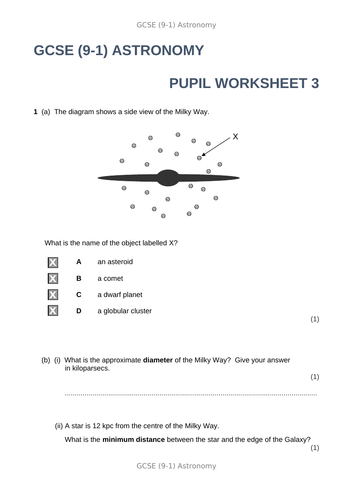 EDEXCEL GCSE ASTRONOMY (9-1): FULL CHAPTER SLIDES (TOPICS 1-16 ...