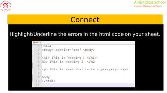 HTML Coding KS3 | Teaching Resources