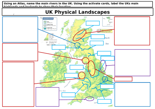 GCSE AQA Geography UK Landscapes Introduction Lesson 1 | Teaching Resources