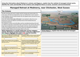 GCSE AQA Geography Managed Retreat Lesson 8 | Teaching Resources