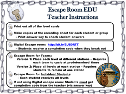 Multiplying Decimals Activity: Escape Room Math by ScienceSpot ...