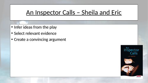 An Inspector Calls Revision Lessons | Teaching Resources