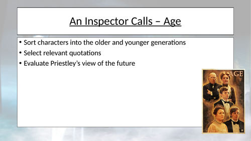 An Inspector Calls Revision Lessons | Teaching Resources