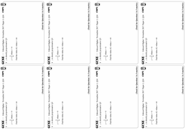 Direct & Inverse Proportion - Higher GCSE Questions | Teaching Resources
