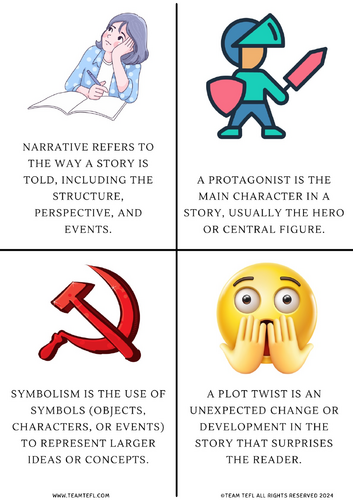 Books and Literature ESL TEFL Lesson Plan Work Sheet C1 Advanced ...