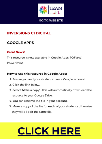 Inversions Negative Adverbials C1 Advanced ESL Lesson Plan | Teaching ...