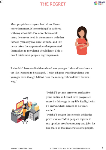 Narrative Tenses ESL TEFL Lesson Plan Worksheet C1 Advanced | Teaching ...