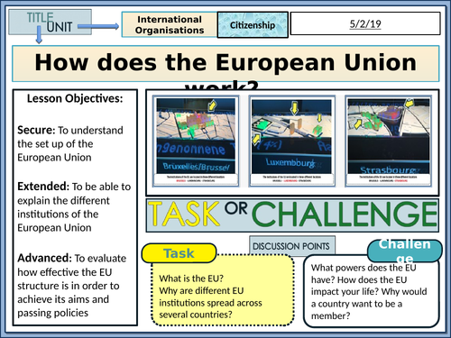 European Union | Teaching Resources
