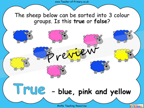 Sorting Objects - Year 1 | Teaching Resources