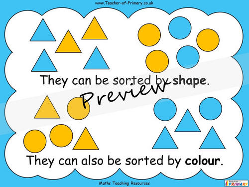Sorting Objects - Year 1 | Teaching Resources