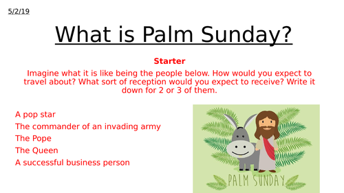 KS3 RE Fully resourced unit of work on Holy Week & Jesus: "Who is Jesus ...