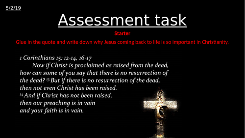 KS3 RE Fully resourced unit of work on Holy Week & Jesus: "Who is Jesus ...