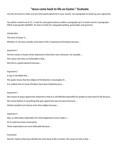 KS3 RE Fully resourced unit of work on Holy Week & Jesus: "Who is Jesus ...