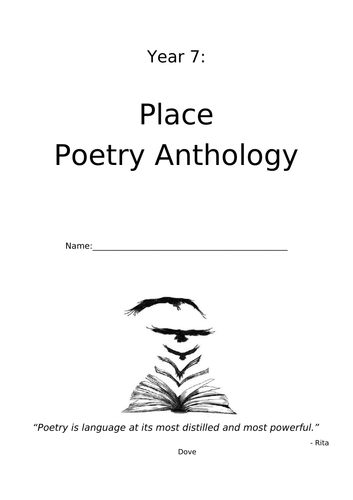 Poetry: KS3 Place Poetry Anthology | Teaching Resources