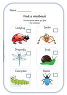 Mini-beast Hunt | Teaching Resources