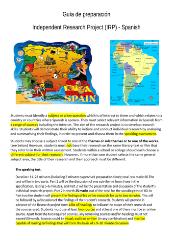 Useful selection of resources for Independent Research Project (A level ...