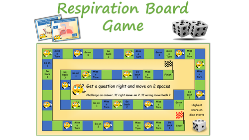 Respiration Board Game GCSE (9-1) KS4 | Teaching Resources