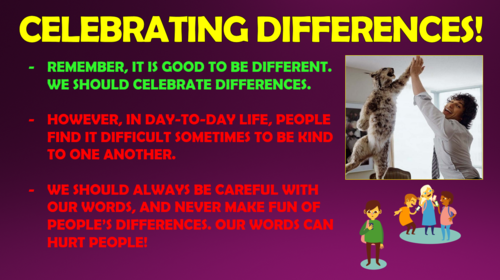 Celebrating Differences Assembly! | Teaching Resources