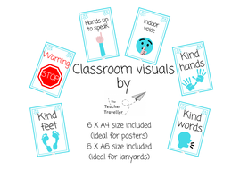 Classroom Visuals for Managing Behaviour | Teaching Resources