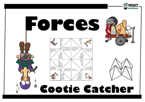 Forces Cootie Catcher | Teaching Resources