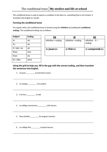 SCHOOL GRAMMAR WORKSHEETS | Teaching Resources