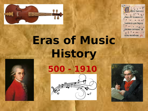 Eras of Music History | Teaching Resources