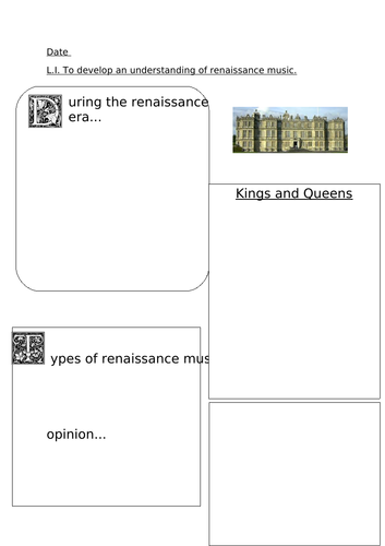 Eras of Music History | Teaching Resources